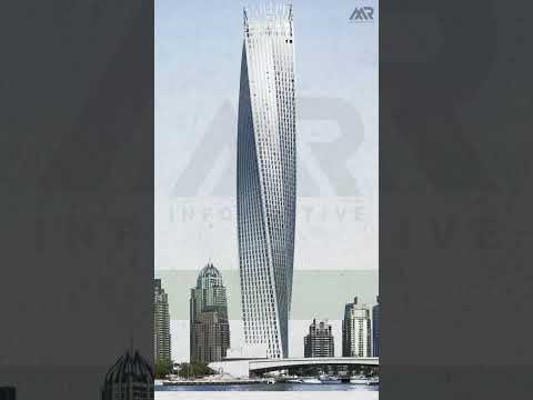 Infinity Tower Dubai Marina Twist Building Architectural Marvel of Modern Dubai #shorts #dubai