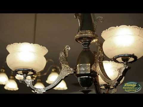 Antique Chandeliers and Vintage Ceiling Lights