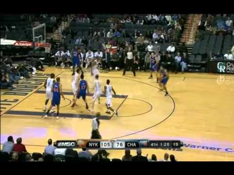 Jeremy Lin Highlights 2012-01-24 Knicks vs Bobcats