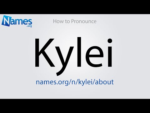 How to Pronounce Kylei