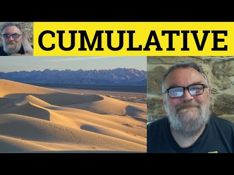 🔵 Cumulative Meaning - Accumulate Meaning - Cumulative vs Accumulative - Cumulate Defined