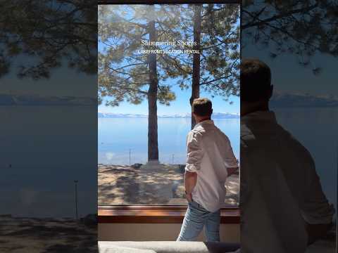 Step into lakefront luxury, Tahoe style.