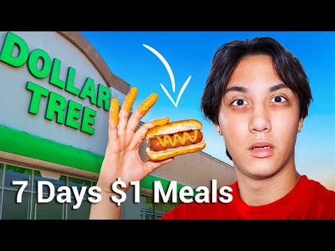 A Week On The "Dollar Store" Menu