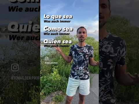 Spanisch Lernen 👉🏼 Subjuntivo Vokabeln