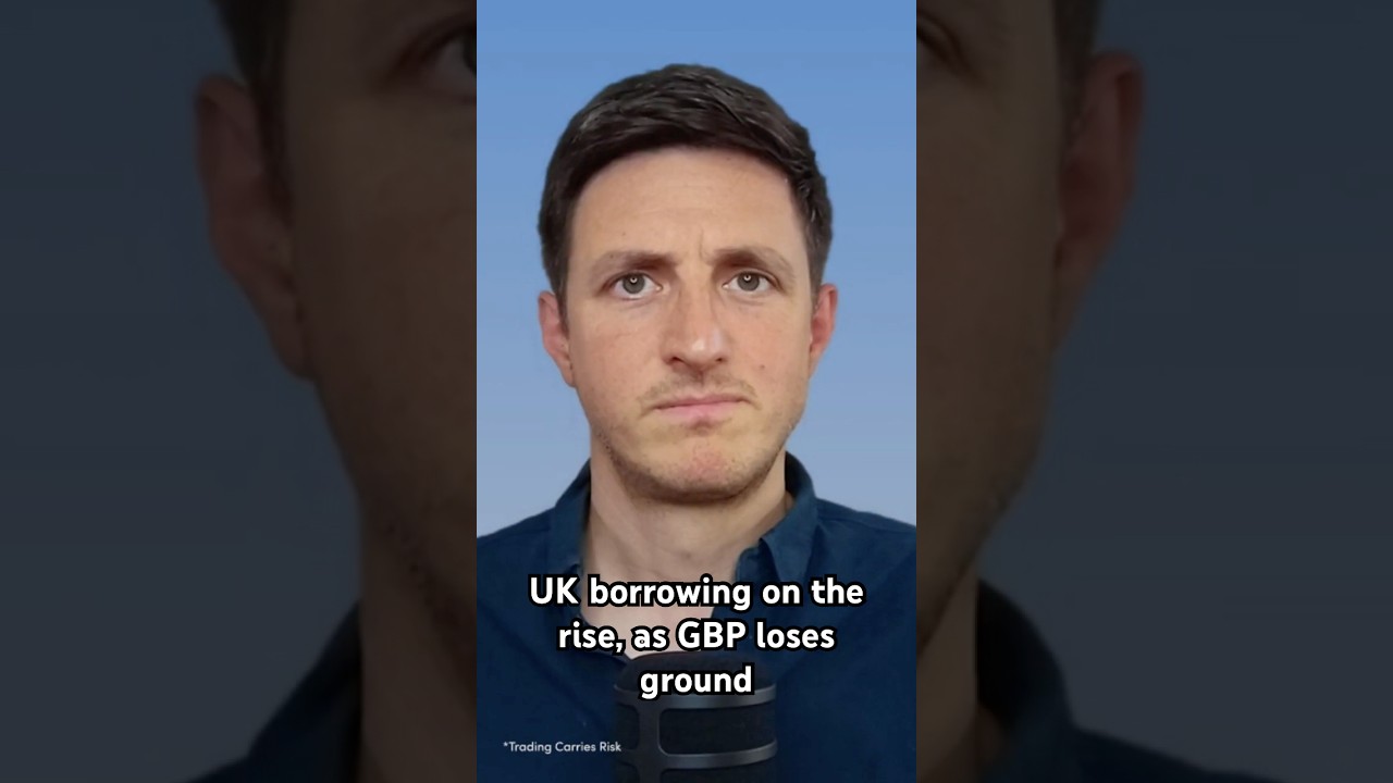 UK borrowing on the rise, as GBP loses ground. Watch now to learn more!