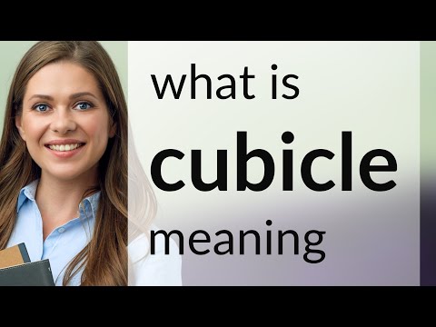Cubicle — what is CUBICLE definition