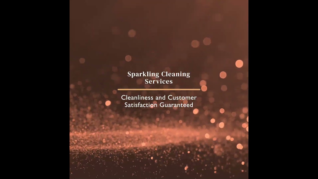 SPARKLING CLEANING SERVICE AD