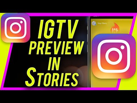 How to Share IGTV Preview in Stories