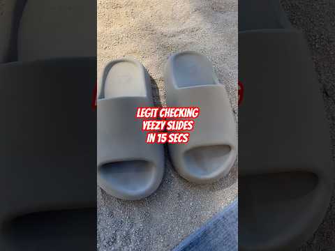 Legit checking Yeezy Slides in 15 seconds #yeezyslides #sneakerhead