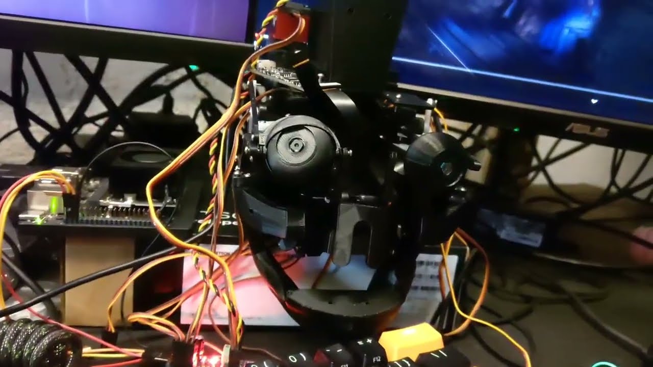 AI Controlled Android Eye w/ Face Tracking