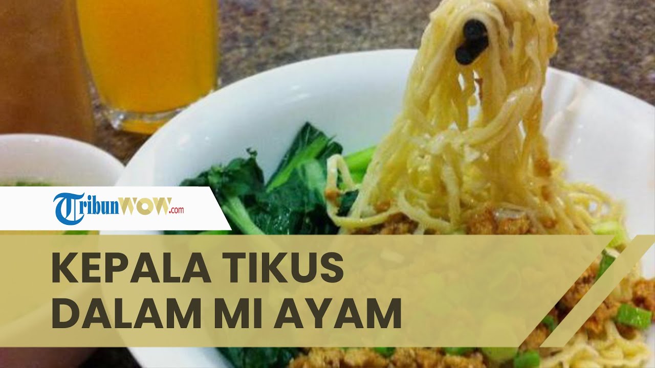 Viral Video Kepala Tikus Dalam Mi Ayam, Pemilik Warung Ngaku Difitnah, Polisi Buru Pengunggah ...
