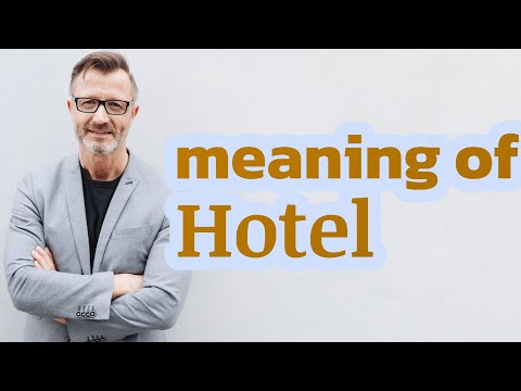 Hotel | Definition of hotel