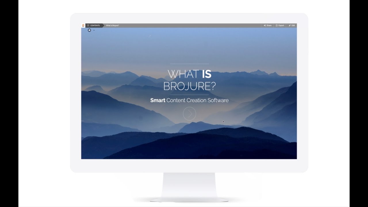 Brojure Content Creation Software | Create Engaging Smart Brochures