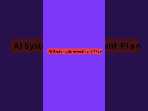 What is the full form of SIP in mutual funds ?