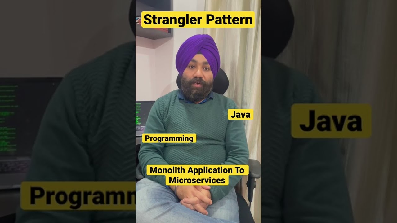 Strangler Pattern for migrating a Monolithic application to Microservices