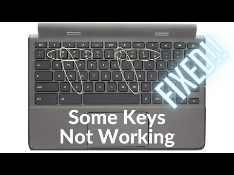 Some Keys Not Working On Chromebook - FIXED!!