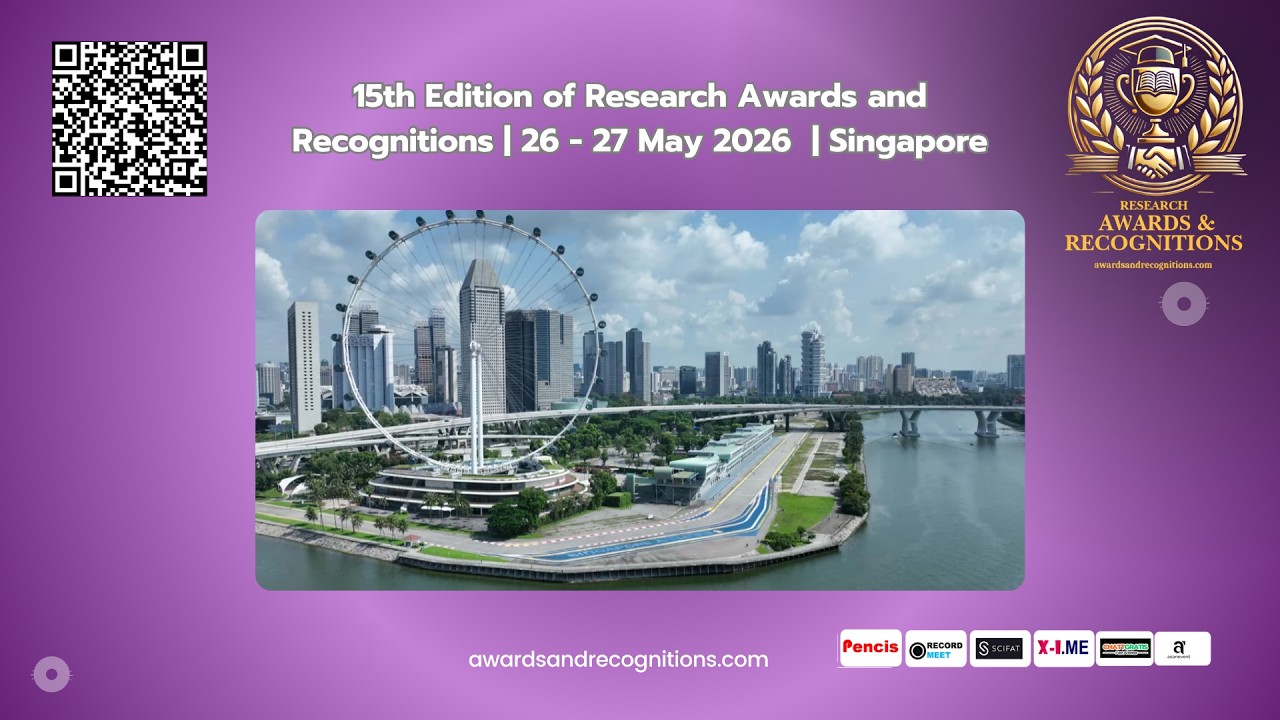 Research Awards and Recognitions | 15th Edition of RES on,  26- 27 May 2026, Singapore