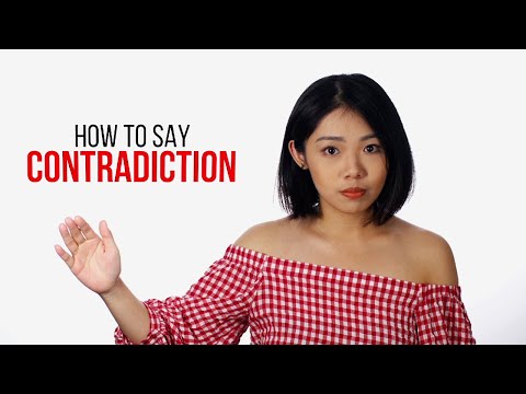 How to Say "Contradiction" in Chinese | How To Say Series | Mandarin MadeEz by ChinesePod