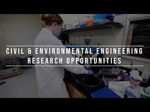 Civil & Environmental Engineering Research Opportunities
