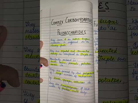 Complex Carbohydrates #shorts #short #viral #subscribe #science #viralshort #Carbohyderates #phd