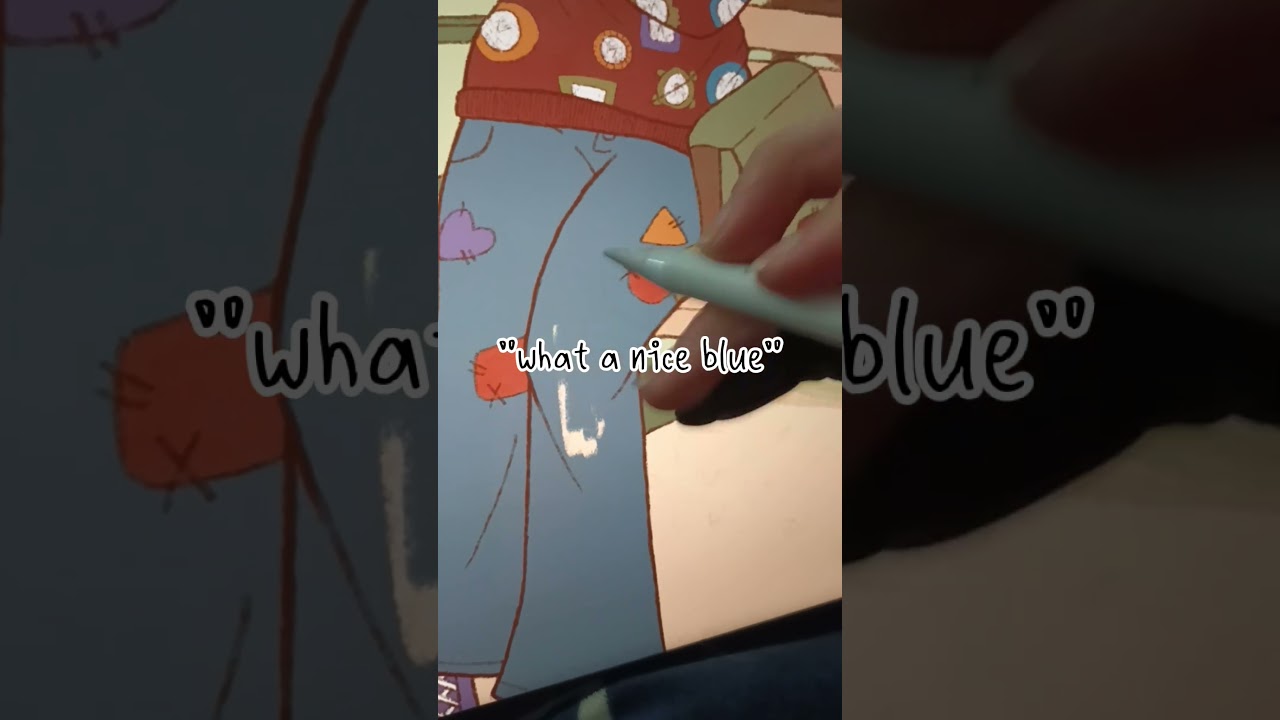 colour theory (ish) #colourtheory #colortheory #art #drawing #artist #digitalart #procreate