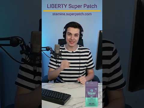Parche Super LIBERTY: Equilibra tu mente y cuerpo de forma natural - stamina.superpatch.com
