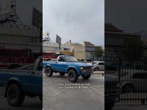 $1000 Toyota pickup! #toyota #pickup