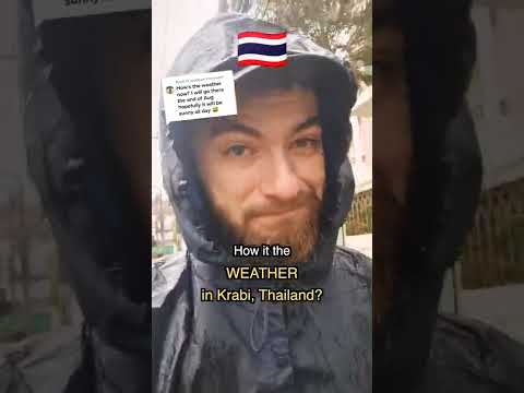 What The Weather Looks Like In Krabi THAILAND