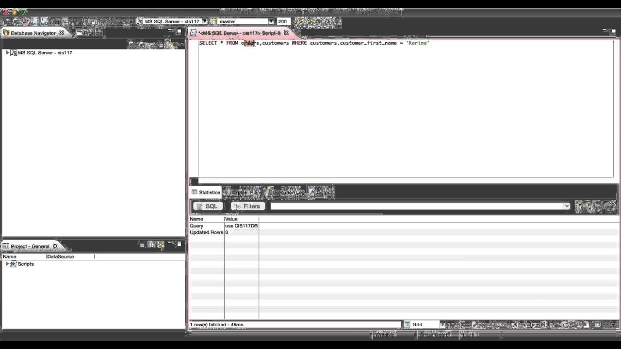 Using Data from Multiple Tables in a SQL Query (C1B1T1 4.3)