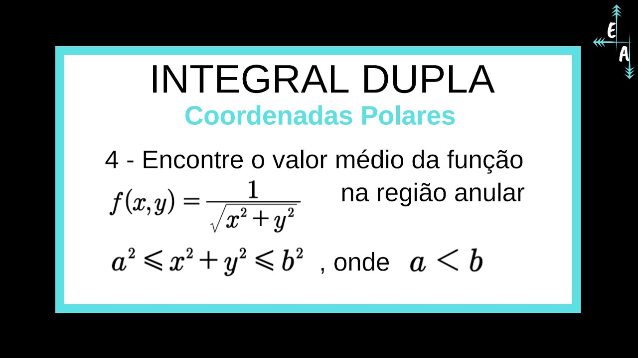 4 Integral Dupla em Coordenadas Polares - Lista de Exercícios Propostos Mackenzie