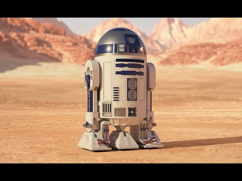 R2-D2 Droid 3D Printable Model – Full Assembly Kit