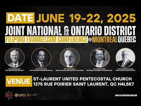 UPC Filipino Evangelism Conference 2025 - Thursday Night Service