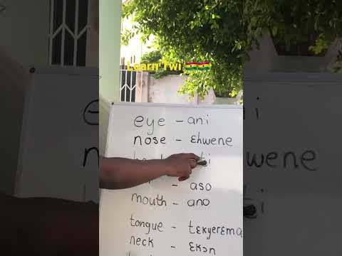 Twi lessonπ¬ππ¬ππ¬ππ¬π#shorts #short #ghana#twi #subscribe