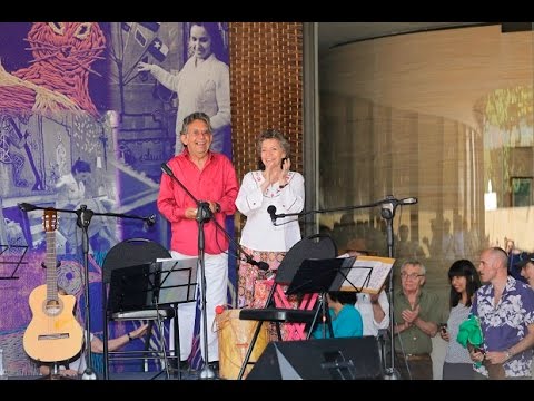 Isabel y Ángel Parra en concierto - Museo Violeta Parra (2015)