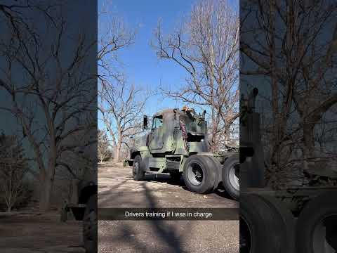 Army Driver’s Training if i was in charge