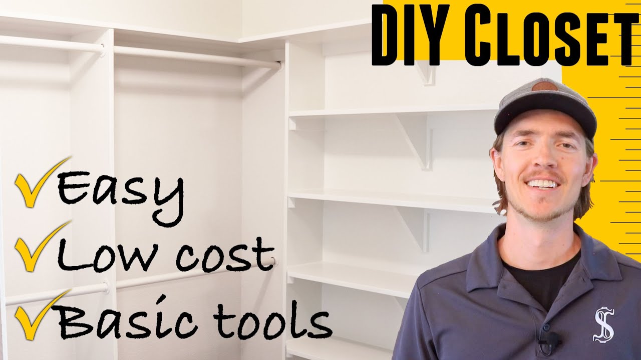 Build Your Dream DIY Closet The Easy Way (Step-by-Step Tutorial)