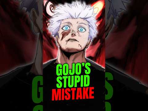 Gojo’s STUPID Mistake That Got Him Killed After Beating Sukuna 💀 JUJUTSU KAISEN