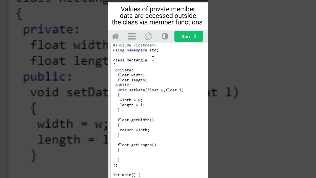 Encapsulation in OOPs #programming #programminglife #programmingmemes #pythonprogramming