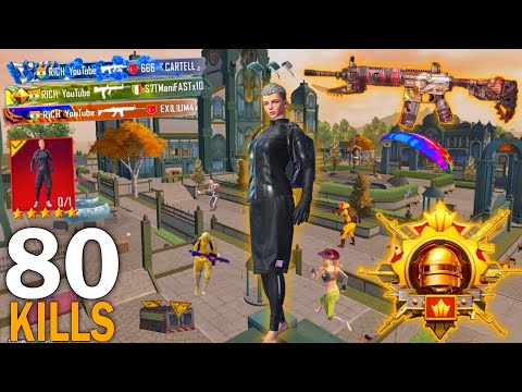 80 Kills🔥 IN 20 MINUTES NEW HARDEST GAMEPLAY 🥵 Pubg mobile