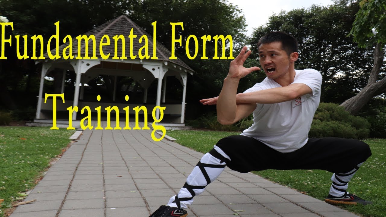 Kung Fu Wushu For Beginners Basic Form Training Tutorial Part 1