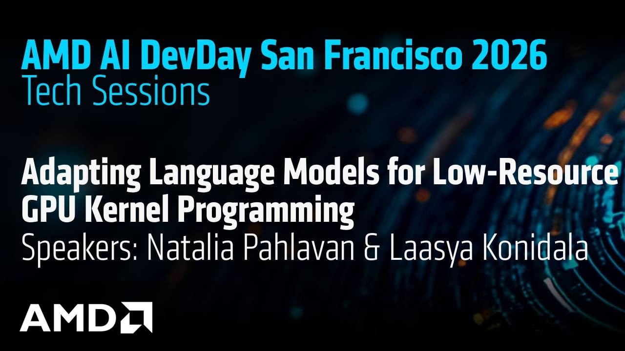 Adapting Language Models for Low-Resource GPU Kernel Programming