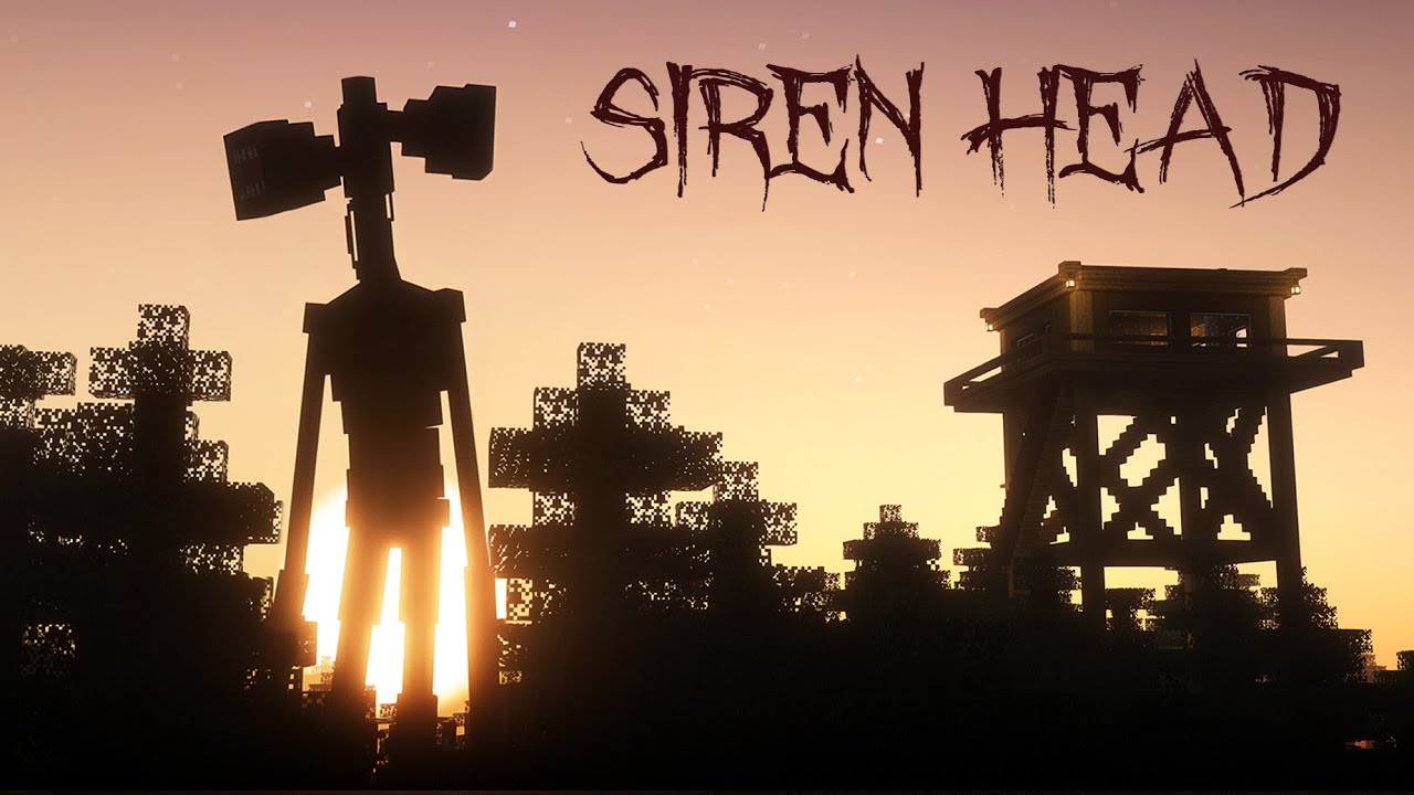 He's Back.. Minecraft The Siren Head Forest