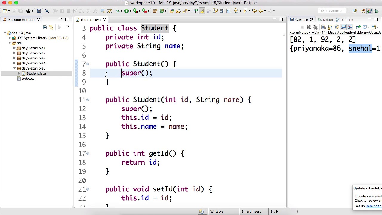 Day-9 Implement  #ArrayList  using User Define Object in #Java