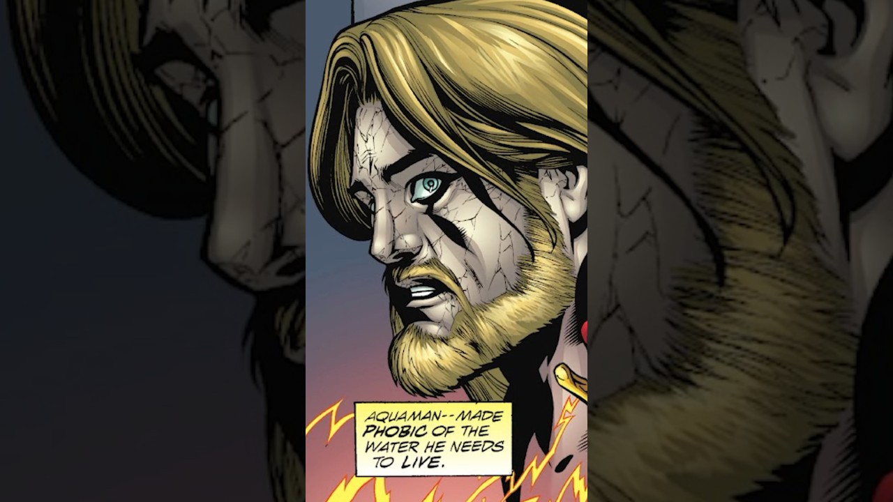 Batman’s Contingency For Aquaman Makes Him Scared Of WATER! #shorts