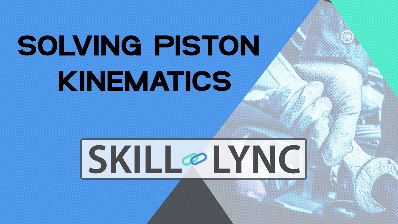 Math behind a piston's motion