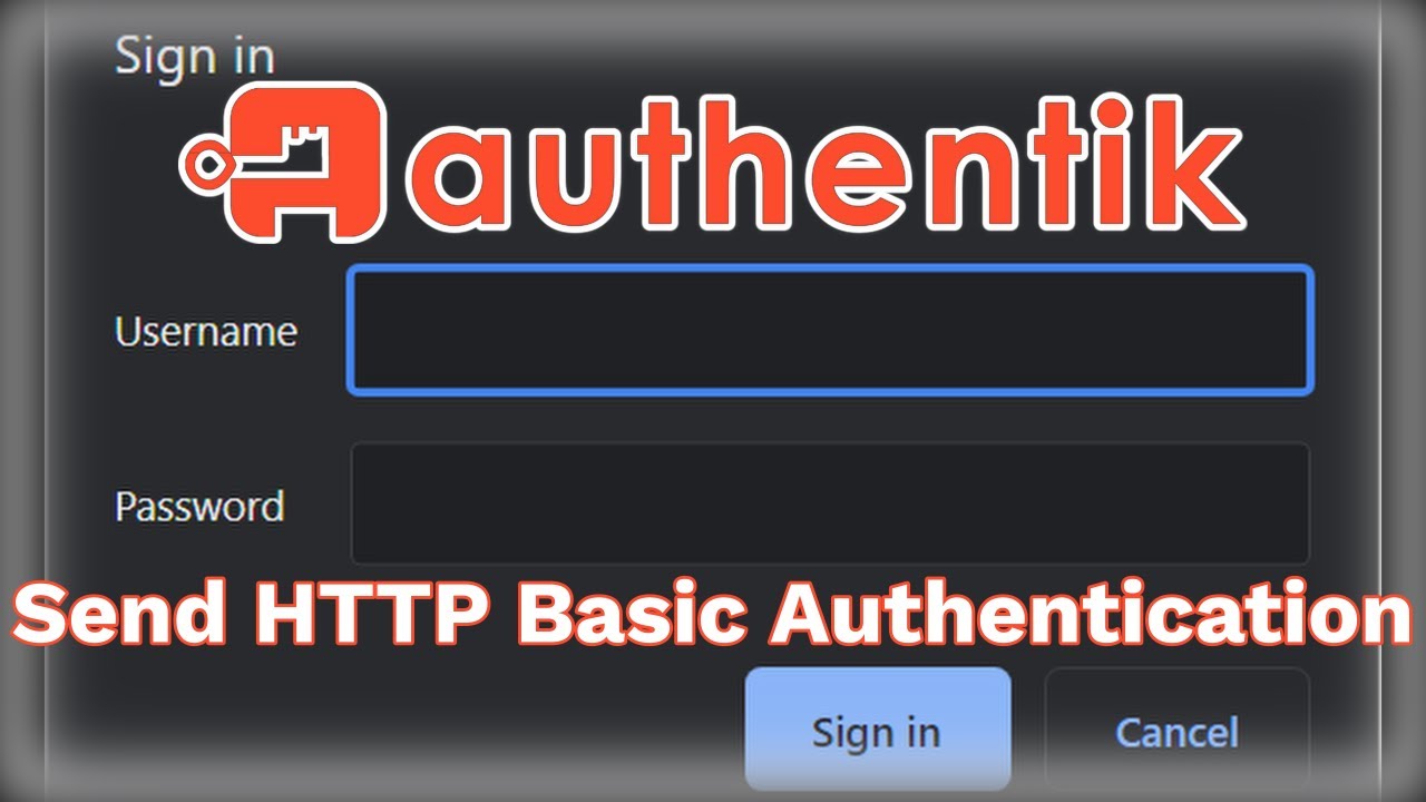 Authentik - Send HTTP Basic Authentication