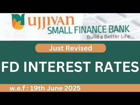 ujjivan small finance bank fixed deposit interest rates | fd interest rate 2025