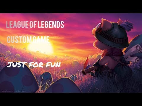 League of Legends Playing Custom game just for fun w/ MythGaming YT