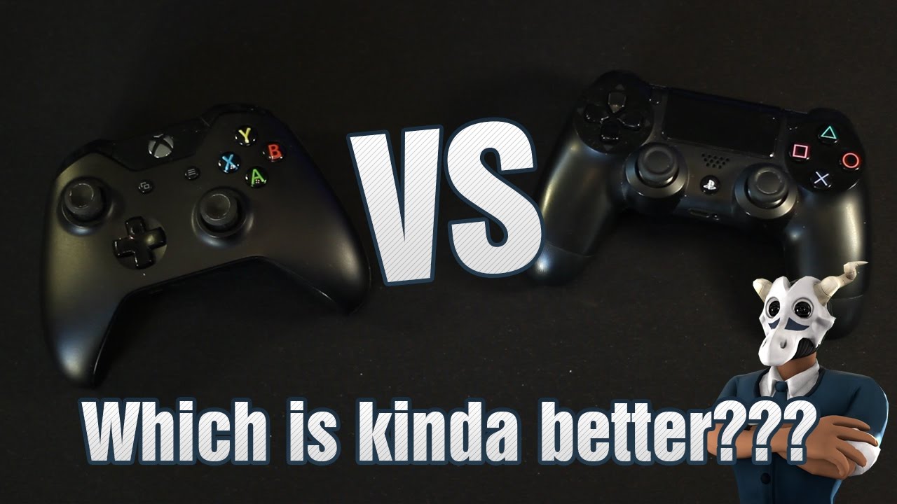 PS4 Controller VS. Xbox One Controller - VETROSPECT