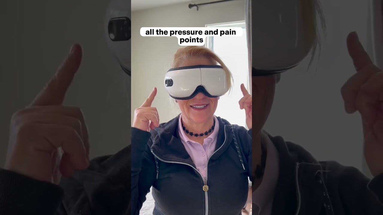 Bad Migraines are a hassle! Check out this Eye Massager 😍 #migraine #review #eyemassager